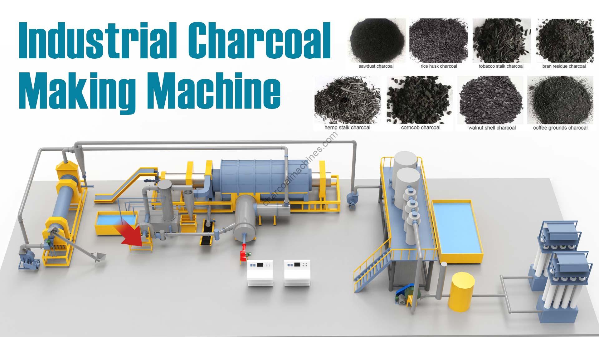 Barbecue Charcoal Briquettes Processing Solution - Shuliy